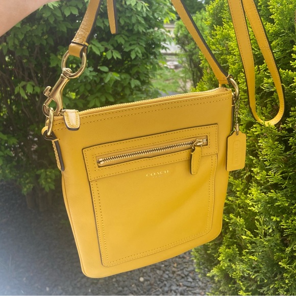 Coach | Bags | Coach Crossbody Bag Yellow | Poshmark